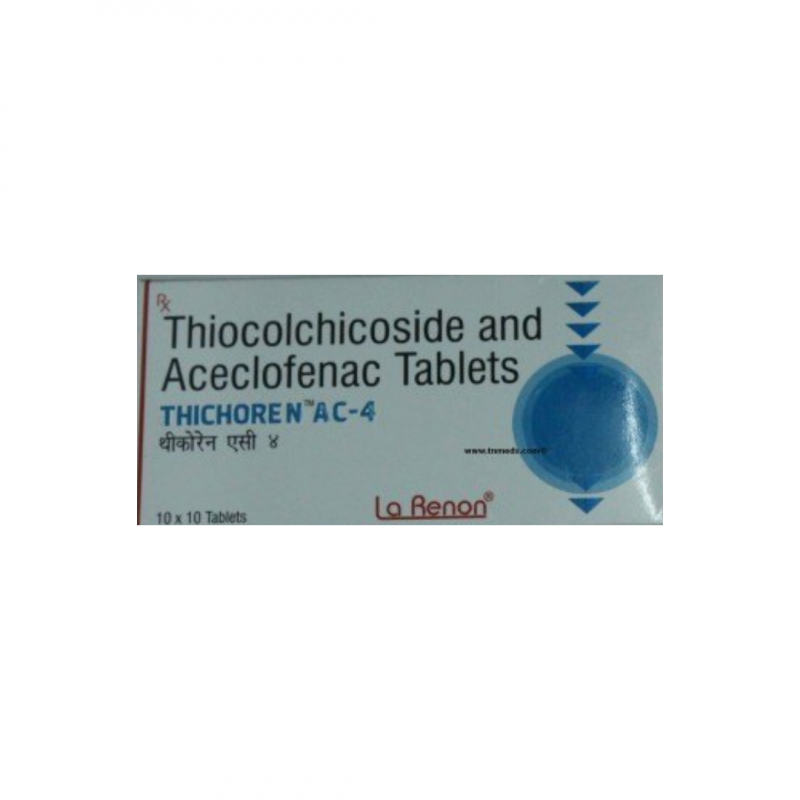 Thichoren AC 4 Tablet - Uses, Price, Substitute, Side Effects and Benefits
