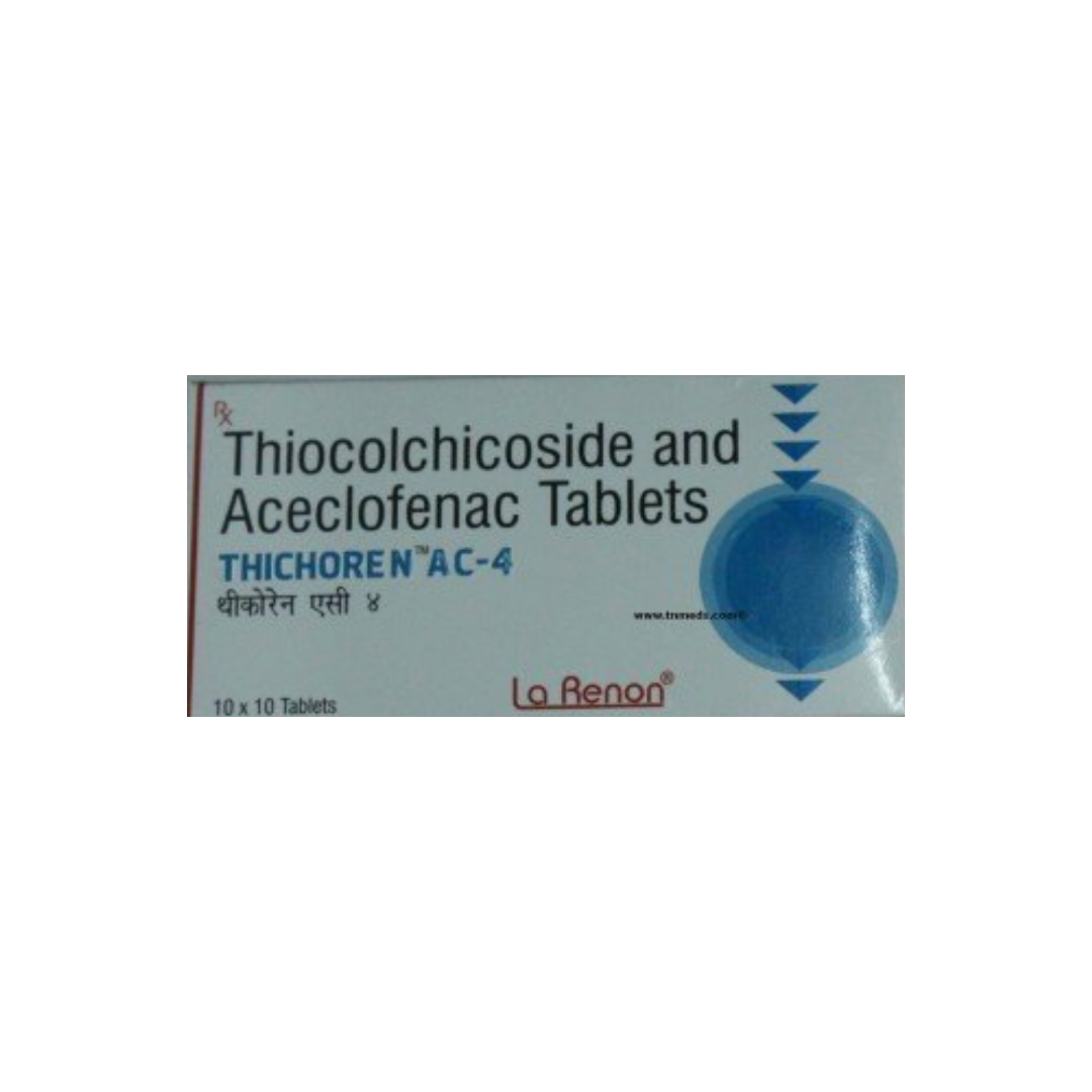 Thichoren AC 4 Tablet - Uses, Price, Side Effects, Substitute