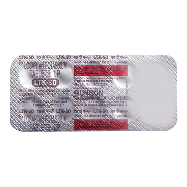 LTK 50 Tablet - Uses, Price, Side Effects, Substitute