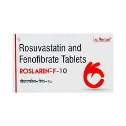 Roslaren-F 10 Tablet - Uses, Price, Side Effects, Substitute