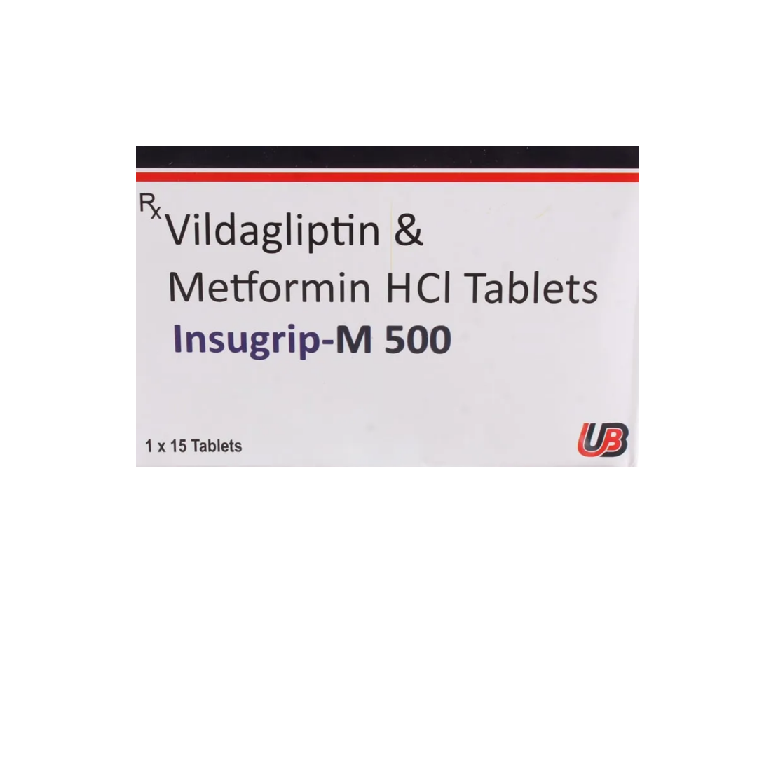 Insugrip-M 500 Tablet - Uses, Price, Substitute, Side Effects and Benefits