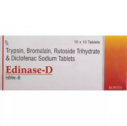 Edinase-D Tablet - Uses, Price, Side Effects, Substitute