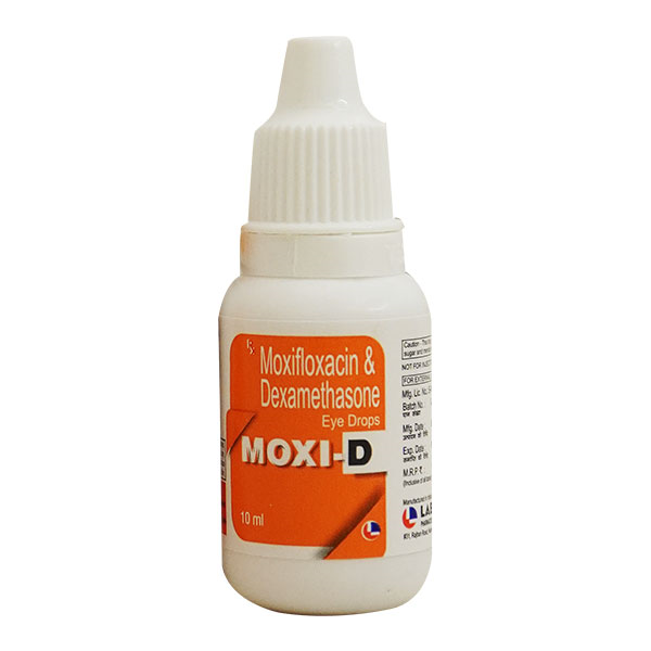 Moxi D Eye Drop - Uses, Price, Side Effects, Substitute