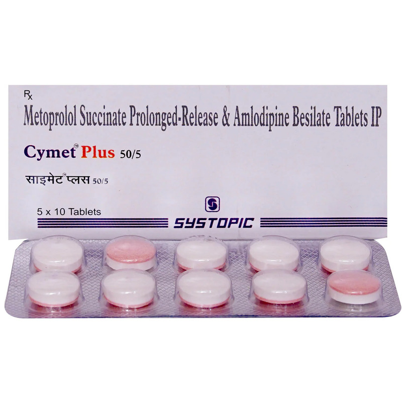 Cymet Plus 5 mg/50 mg Tablet - Uses, Price, Side Effects, Substitute