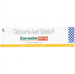 Ceroxim 500 Tablet - Uses, Price, Side Effects, Substitute