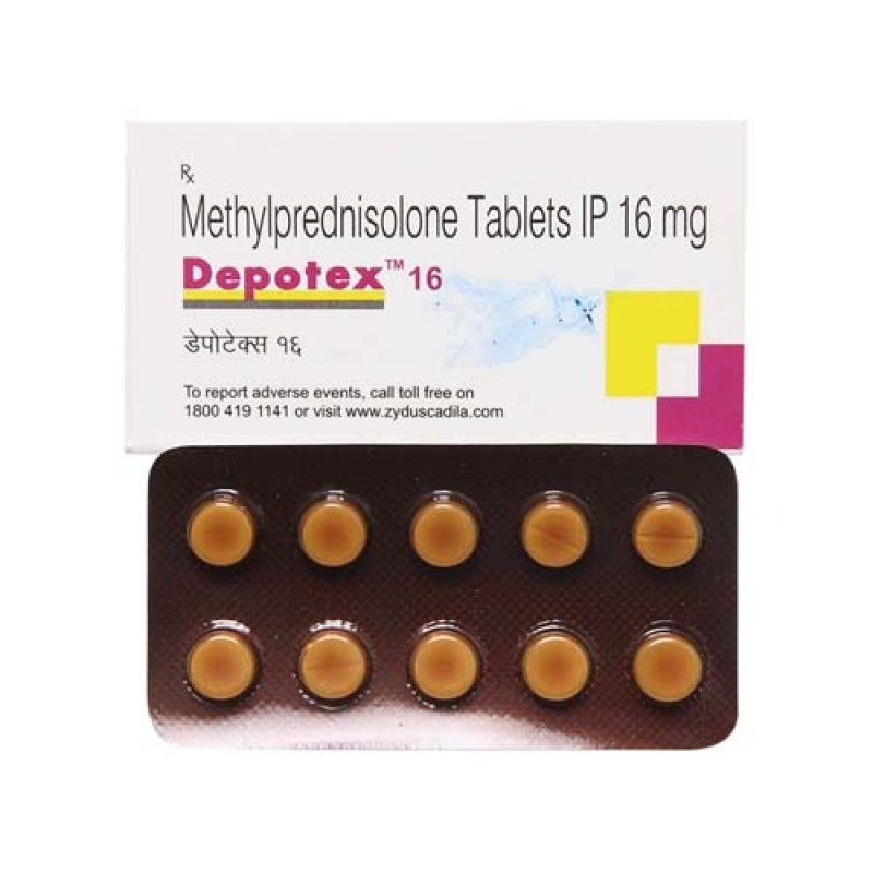 Depotex 16mg Tablet - Uses, Price, Substitute, Side Effects and Benefits