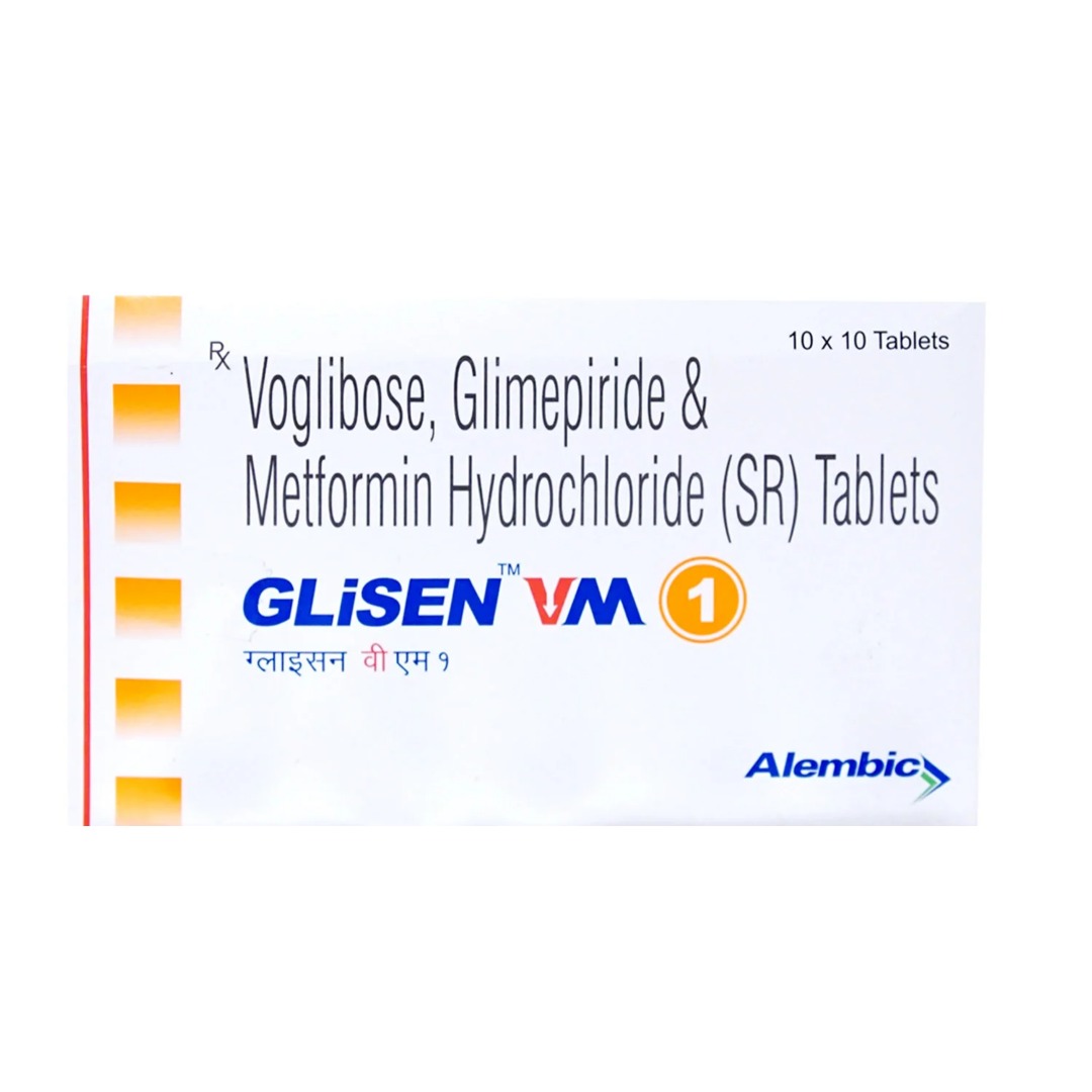 Glisen VM 1 Tablet SR - Uses, Price, Side Effects, Substitute