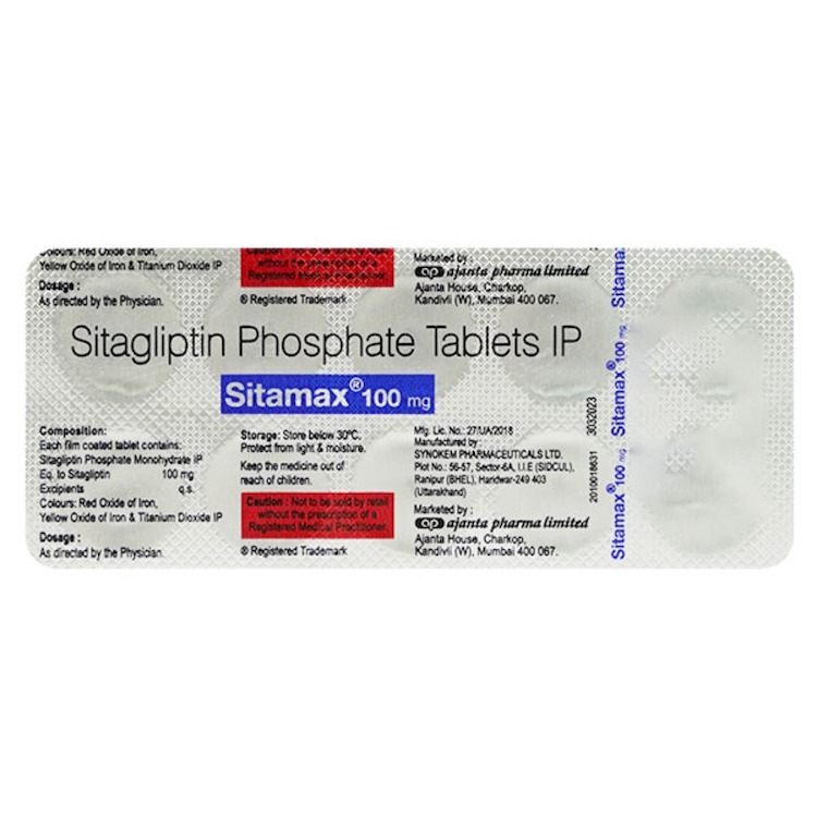 Sitamax 100 Tablet - Uses, Price, Side Effects, Substitute