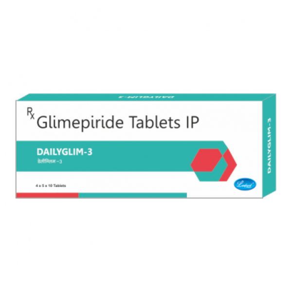 Dailyglim 3mg Tablet - Uses, Price, Side Effects, Substitute