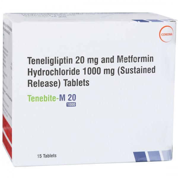 Tenebite-M 20/1000 Tablet SR - Uses, Price, Side Effects, Substitute