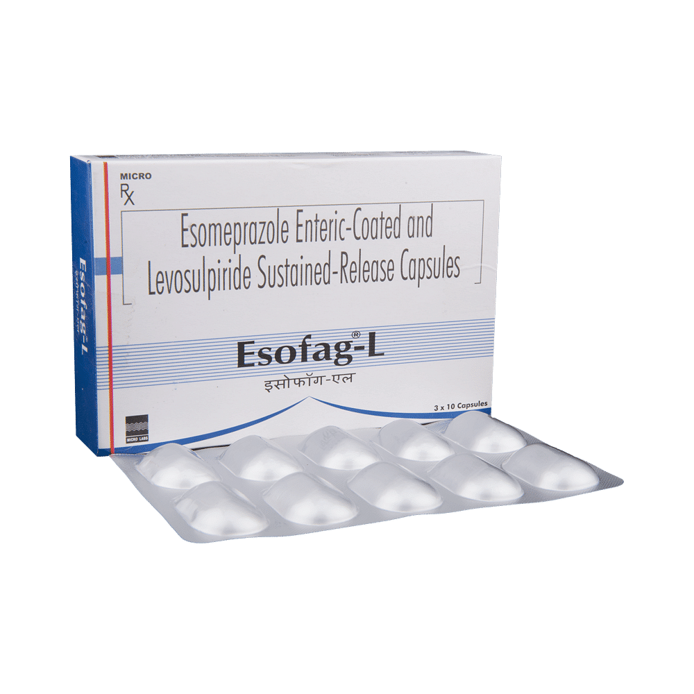 Esofag-L Capsule SR - Uses, Price, Side Effects, Substitute