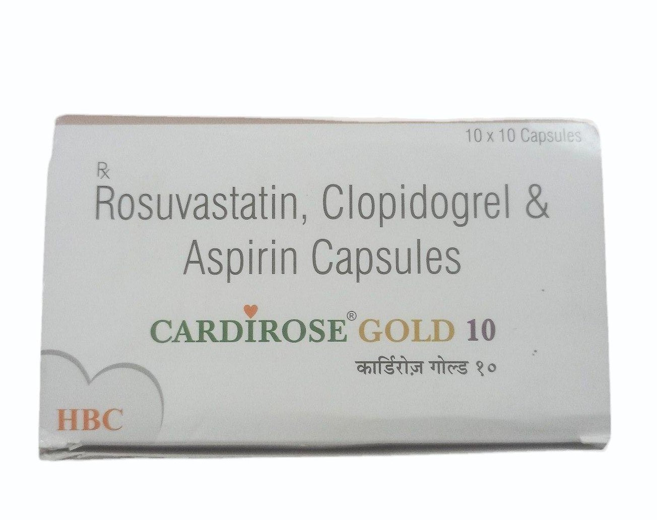 Cardirose Gold 10 Capsule - Uses, Price, Substitute, Side Effects and ...