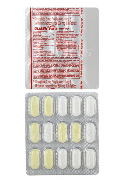 Glisen-PM 2 Tablet ER - Uses, Price, Substitute, Side Effects and Benefits