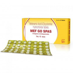 Mef Go Spas Tablet - Uses, Price, Side Effects, Substitute