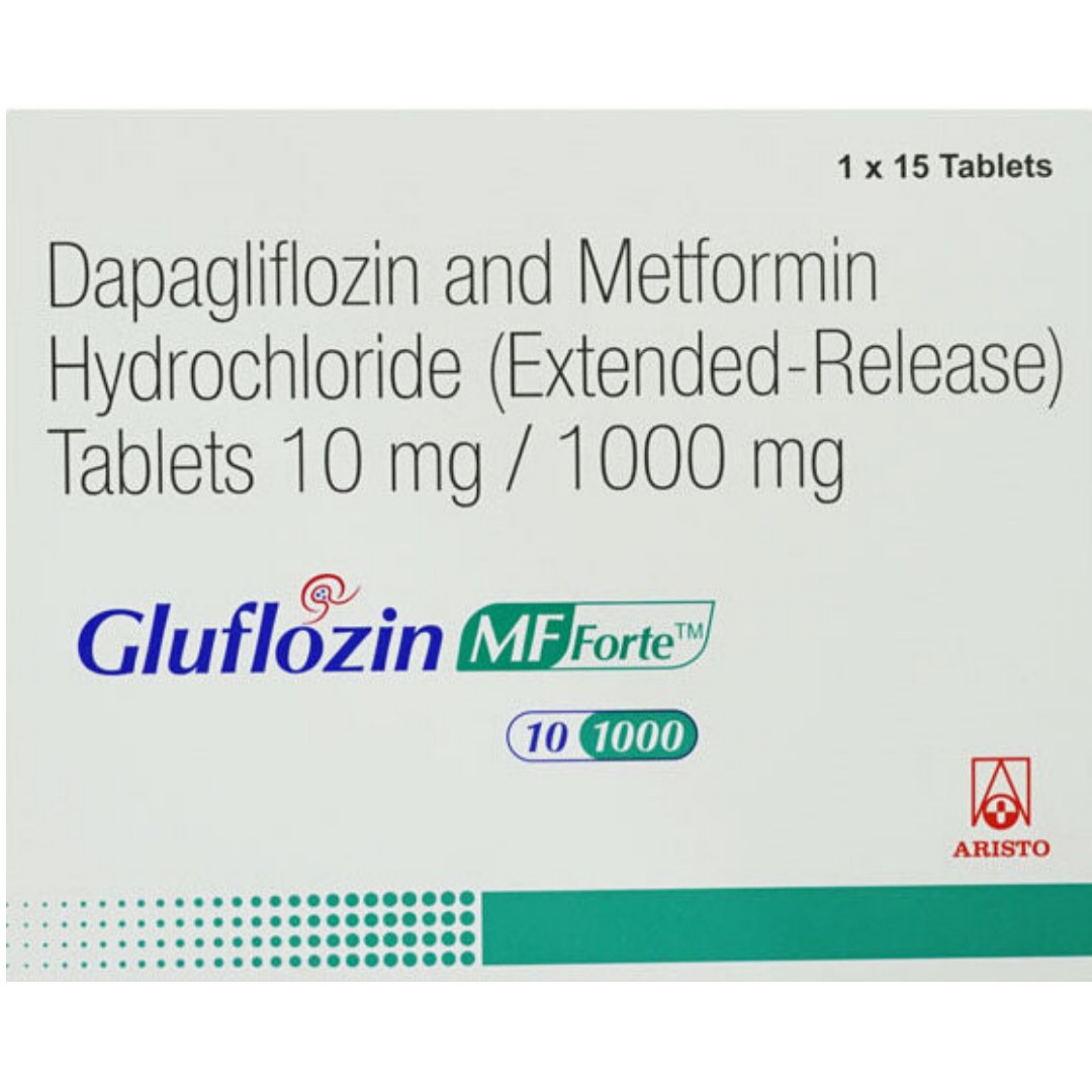 Gluflozin MF Forte 10/1000 Tablet ER - Uses, Price, Side Effects ...