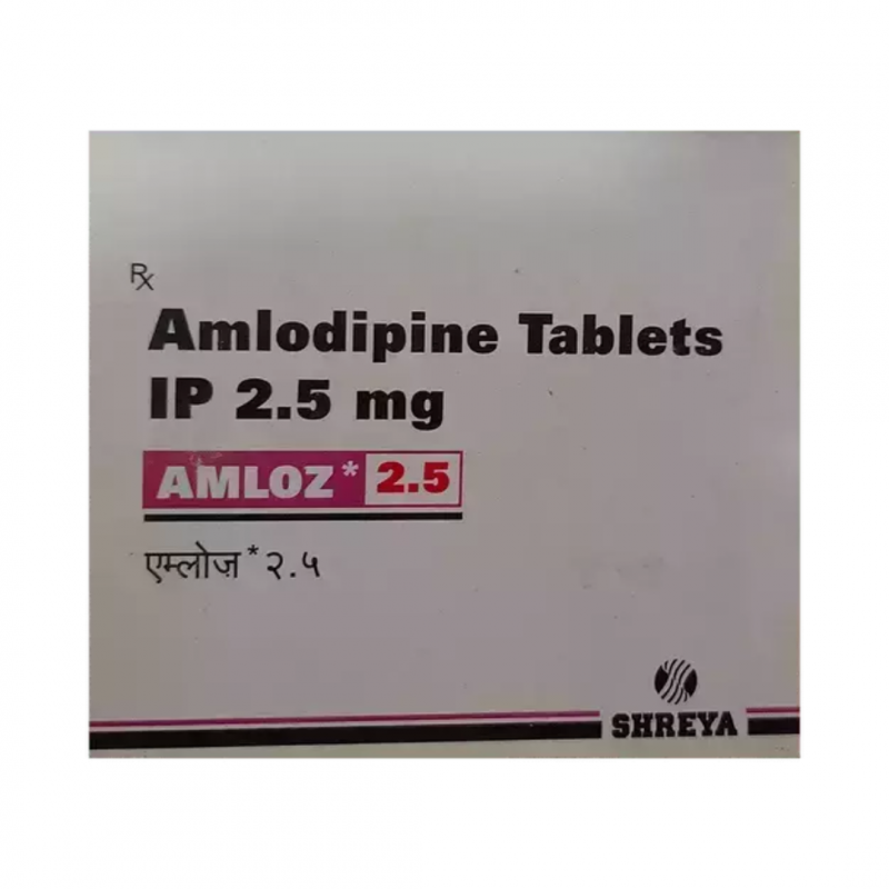 Amloz 2.5 Tablet - Uses, Price, Substitute, Side Effects and Benefits