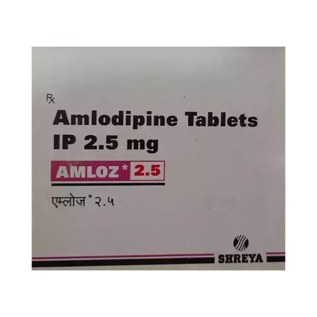 Amloz 2.5 Tablet - Uses, Price, Substitute, Side Effects and Benefits