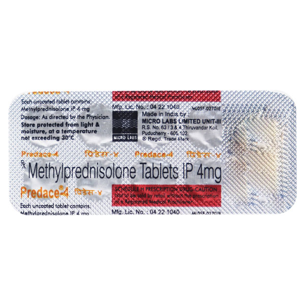 Predace 4 Tablet - Uses, Price, Substitute, Side Effects and Benefits