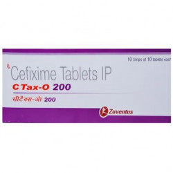 C Tax-O 200mg Tablet - Uses, Price, Side Effects, Substitute