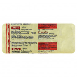 Mefa Tablet - Uses, Price, Side Effects, Substitute