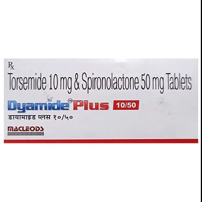 Dyamide Plus 50 mg/10 mg Tablet - Uses, Price, Side Effects, Substitute