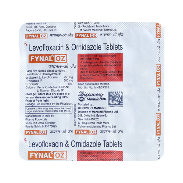 Fynal-OZ Tablet - Uses, Price, Substitute, Side Effects and Benefits