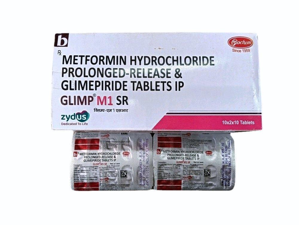 Glimp M1 SR Tablet - Uses, Price, Side Effects, Substitute