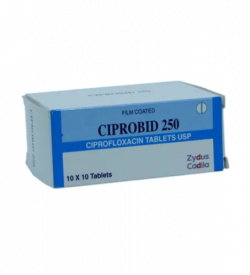 Ciprobid 250 Tablet - Uses, Price, Side Effects, Substitute