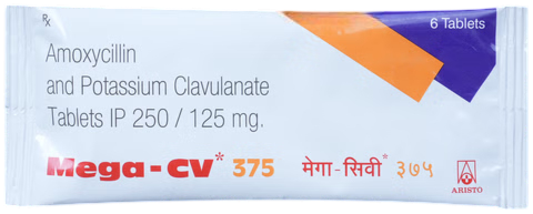 Mega-CV 375 Tablet - Uses, Price, Side Effects, Substitute