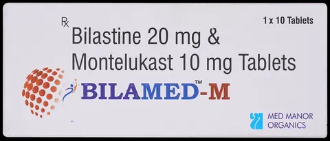 Bilamed M 20mg/10mg Tablet - Uses, Price, Side Effects, Substitute