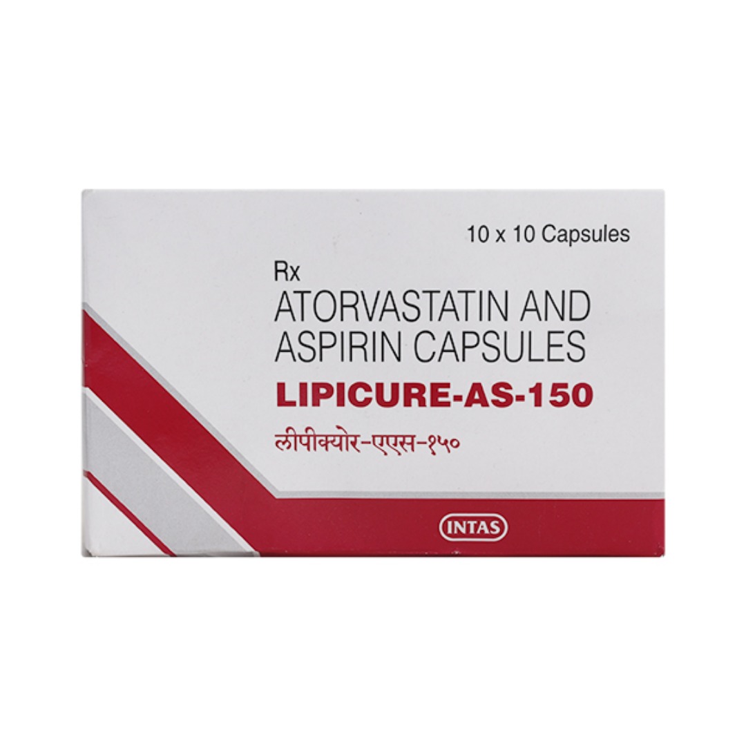 Lipicure-AS 150 Capsule - Uses, Price, Side Effects, Substitute