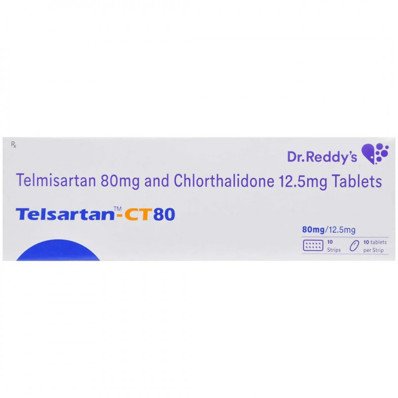 Telsartan-CT 80 Tablet - Uses, Price, Substitute, Side Effects and Benefits