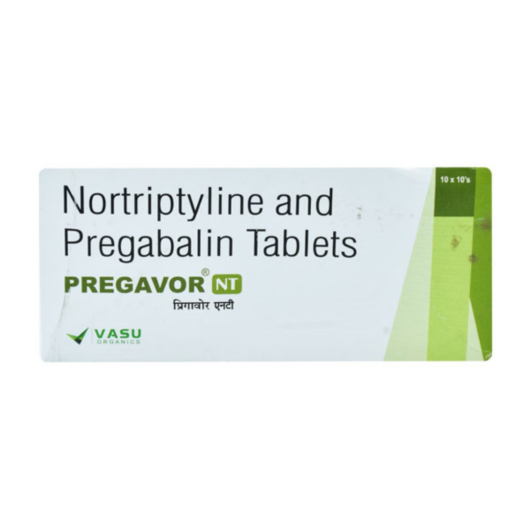Pregavor NT 75mg/10mg Tablet - Uses, Price, Side Effects, Substitute