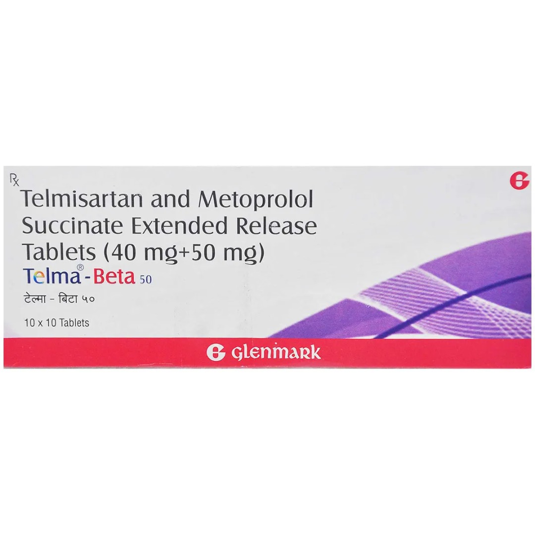 Telcure Beta 50 Tablet ER - Uses, Price, Side Effects, Substitute