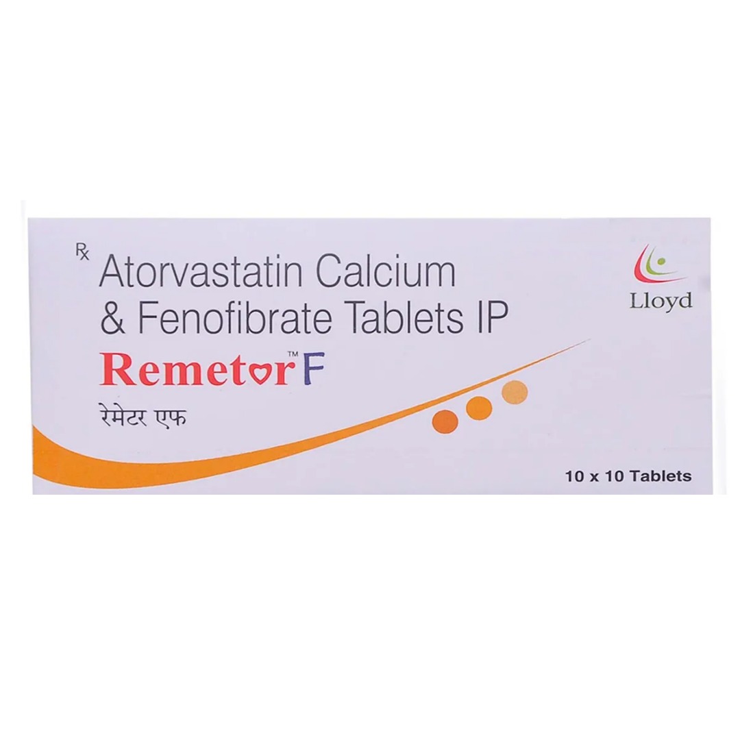 Remetor F Tablet - Uses, Price, Substitute, Side Effects and Benefits