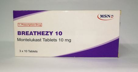 Breathezy 10mg Tablet - Uses, Price, Side Effects, Substitute