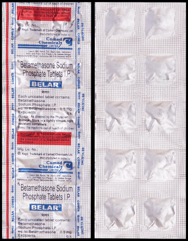 Belar 0.5mg Tablet - Uses, Price, Side Effects, Substitute