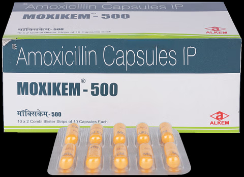 Moxikem 500mg Capsule - Uses, Price, Side Effects, Substitute