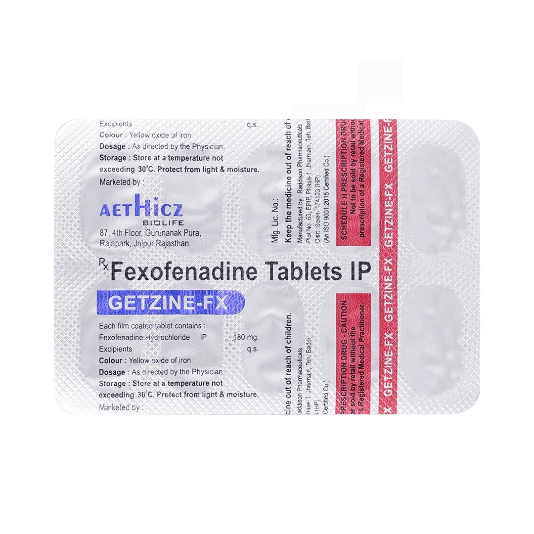 Getzine FX 180 Tablet - Uses, Price, Side Effects, Substitute