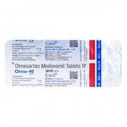 Olmo 40mg Tablet - Uses, Price, Side Effects, Substitute