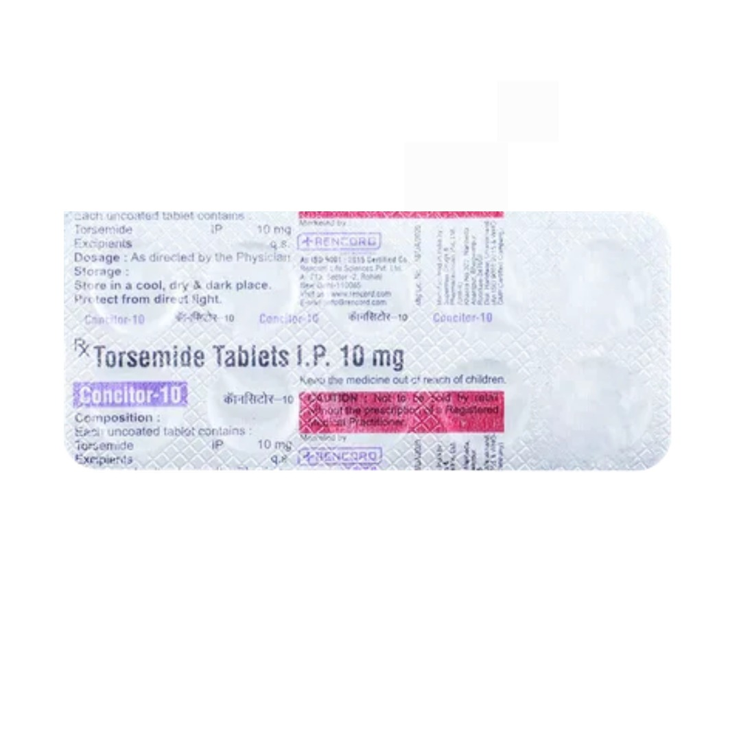 Concitor 10 Tablet - Uses, Price, Side Effects, Substitute
