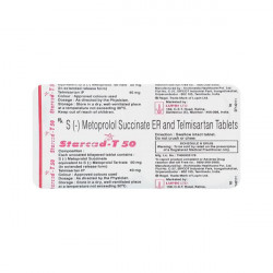 Starcad-T 50 Tablet ER - Uses, Price, Side Effects, Substitute