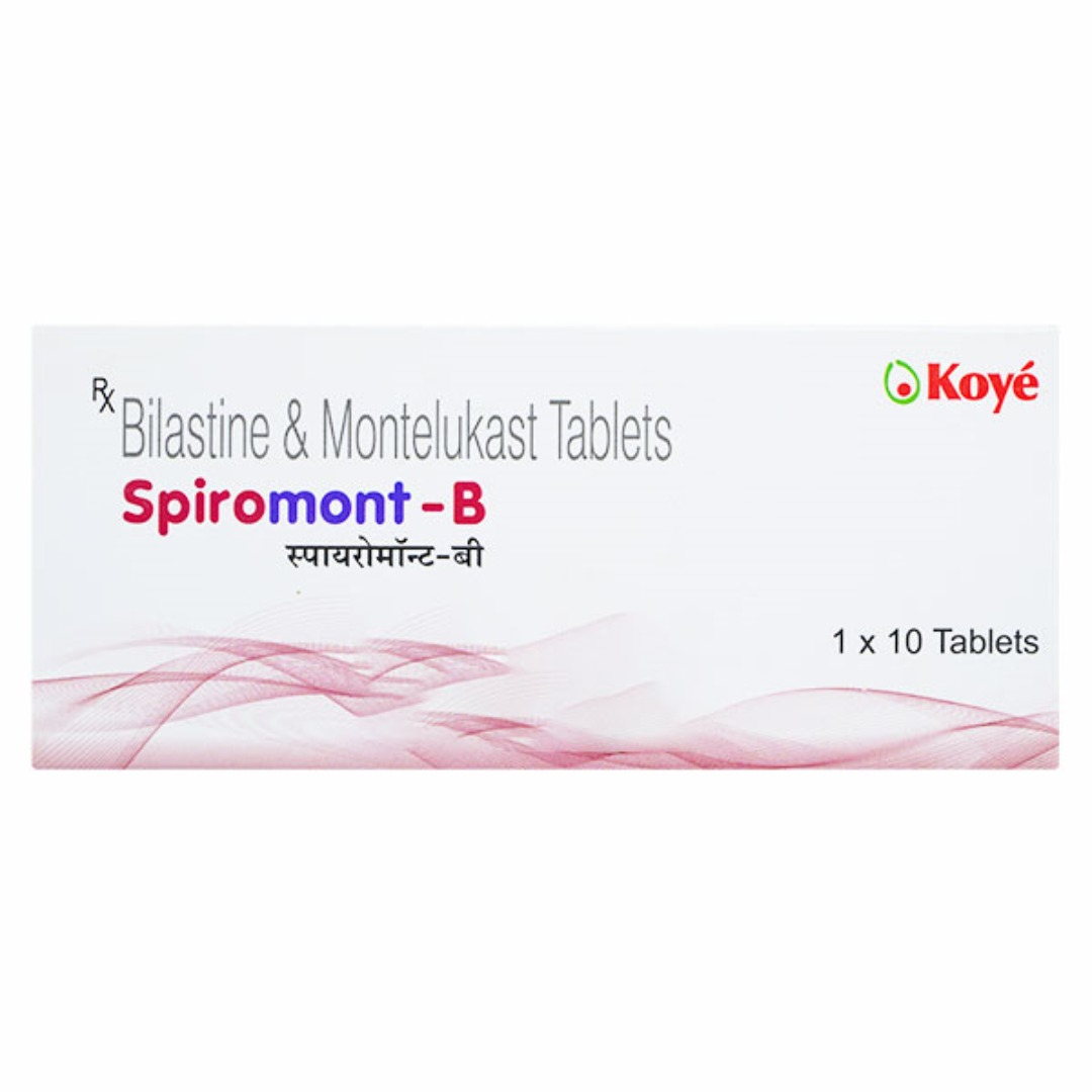 Spiromont B Tablet - Uses, Price, Side Effects, Substitute
