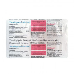Tenligress-M 500 Tablet SR - Uses, Price, Side Effects, Substitute