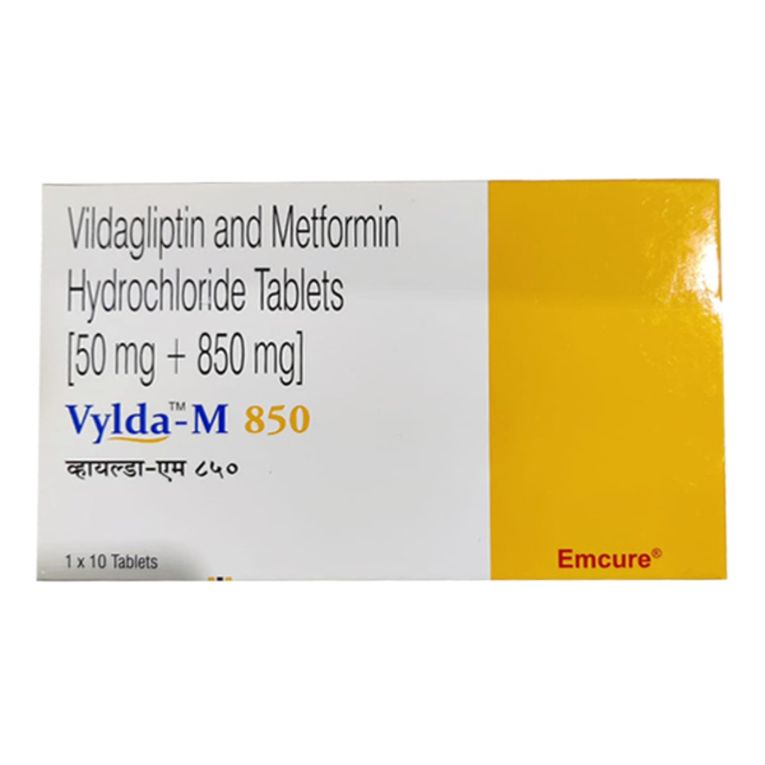 Vylda-M 850 Tablet - Uses, Price, Side Effects, Substitute