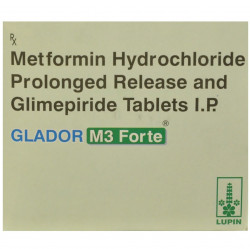 Glador M3 Forte Tablet PR - Uses, Price, Side Effects, Substitute