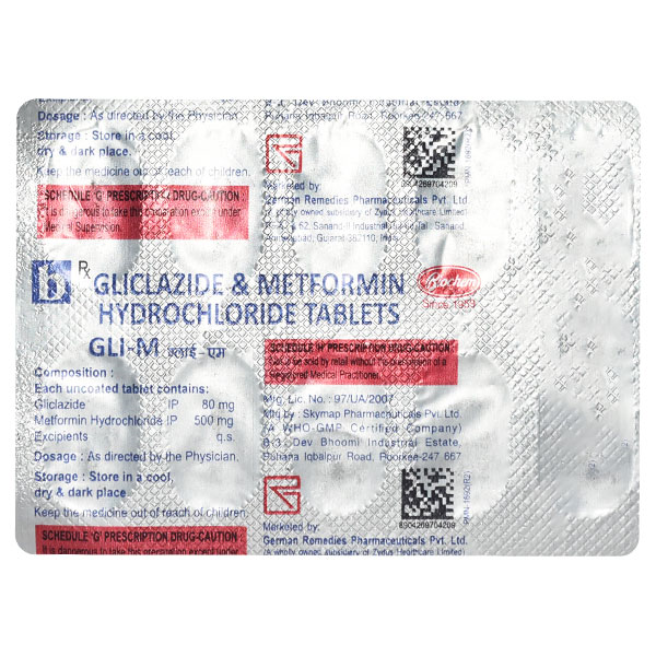 Gli-M Tablet - Uses, Price, Substitute, Side Effects and Benefits
