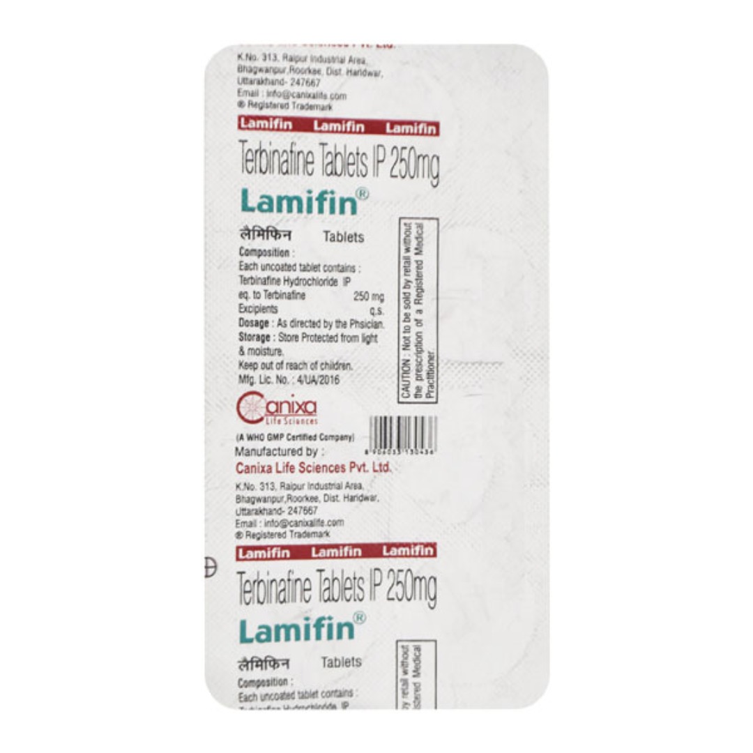 Lamifin Tablet - Uses, Price, Side Effects, Substitute