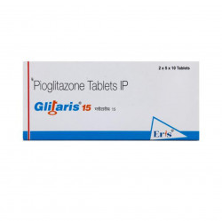 Glitaris 15 Tablet - Uses, Price, Side Effects, Substitute