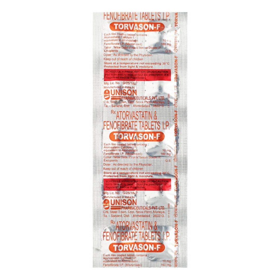 Torvason-F Tablet - Uses, Price, Side Effects, Substitute